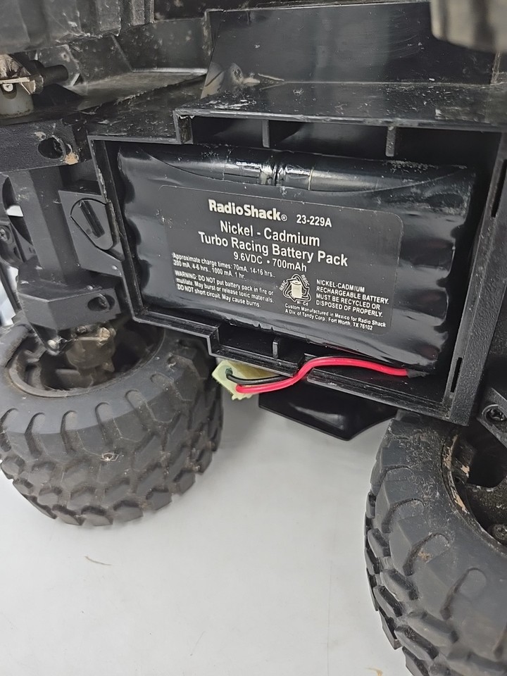 Vintage Radio Shack 4X4 Night Runner RC, Radio Control Monster Truck ...