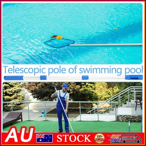 Telescopic Swimming Pool Pole 3-Section Rods for Pool Skimmer Nets ...