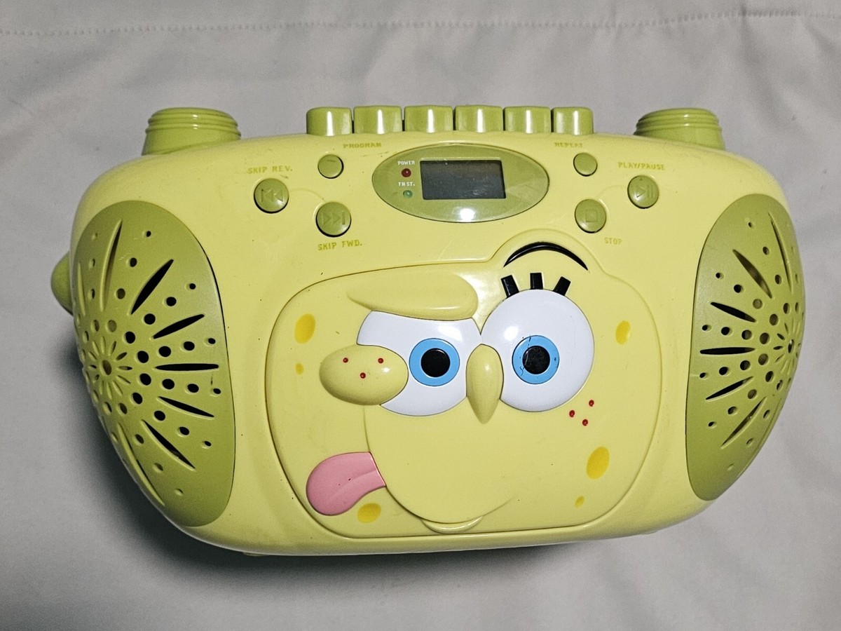 Amazoncom Spongebob Squarepants Stereo Cassette Player