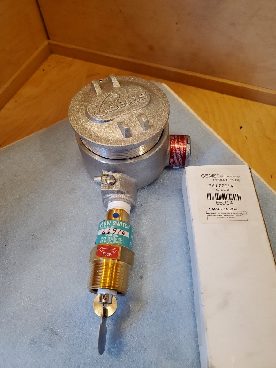 Explosion Proof Flow Switch NEW FLOW PS2200X EXPLOSION PROOF PRESSURE