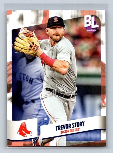 2024 Topps Big League Baseball Card 42 Trevor Story Boston Red Sox Ebay