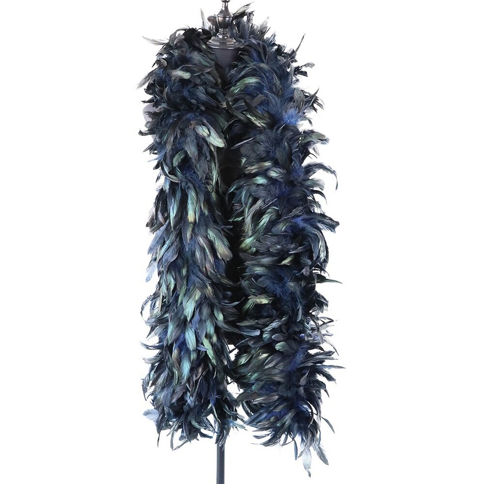 Fluffy Rooster Feathers Boa Fringe Decoration for Clothing Sewing ...