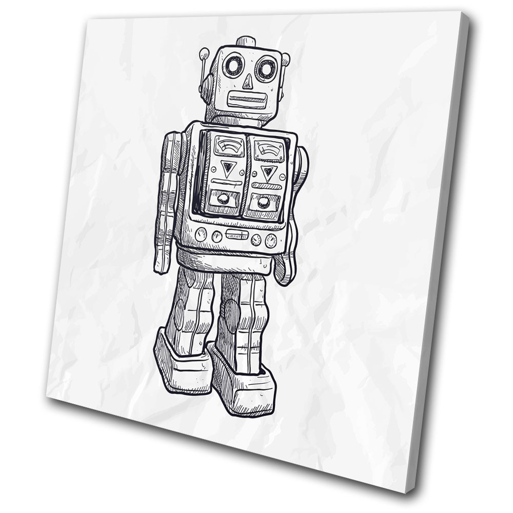 Toy Robot Drawing