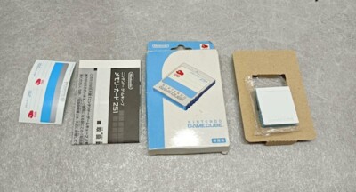 GameCube 251 Slot Memory Card White / Blue Official Club Nintendo ...