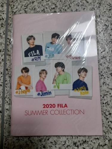 BTS Bangtan Boys 2020 FILA SUMMER COLLECTION Photobook Sticker SET ...