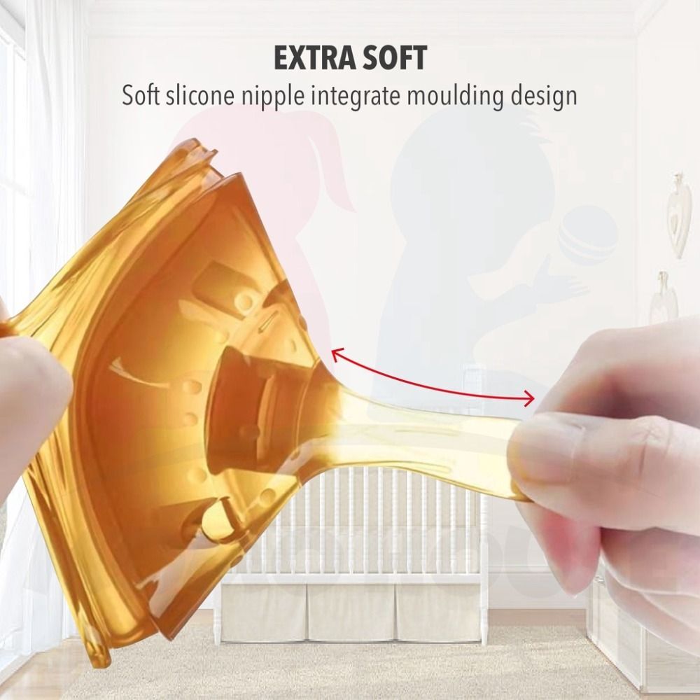 Yellow Silicone Soft Nipple Safety Liquid Silicone Pacifier Nipple Baby | eBay.de