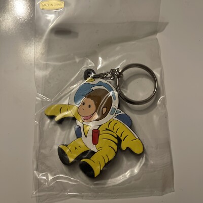 Curious George Rubber Keychain: Licensed, Vintage, New, Great Condition ...
