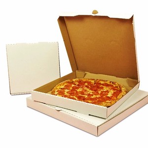 White Plain Pizza Boxes Takeaway Pizza Box Strong Postal Boxes 7 - 20 ...