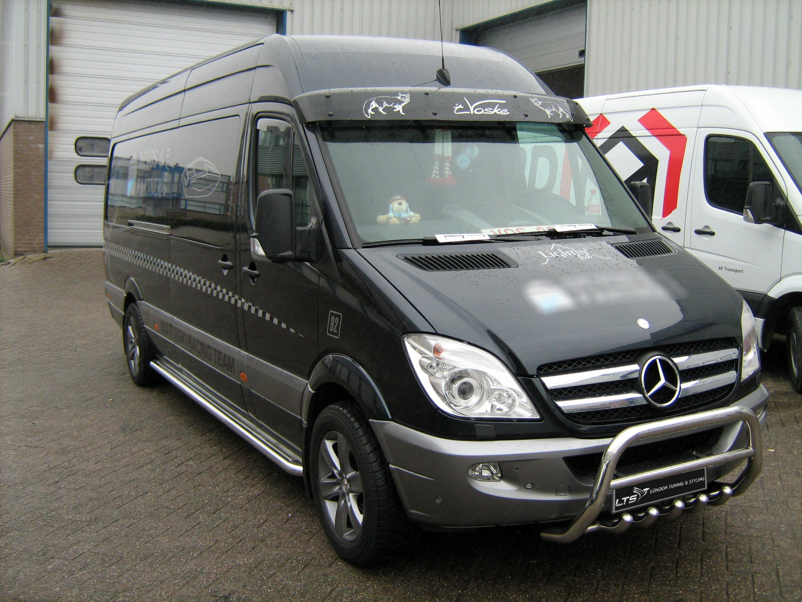 MERCEDES SPRINTER W906 STAINLESS STEEL CHROME NUDGE A-BAR BULL BAR 2006 ...
