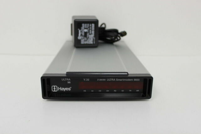 Hayes Ultra SMARTMODEM 9600 Uvsm9600 External Modem 2004AM V-series ...