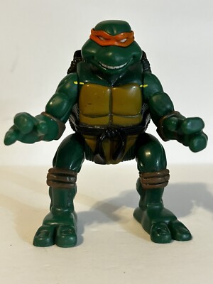 TMNT Backflip Michaelangelo 2004 Playmates Toys 4" Loose Figure | eBay