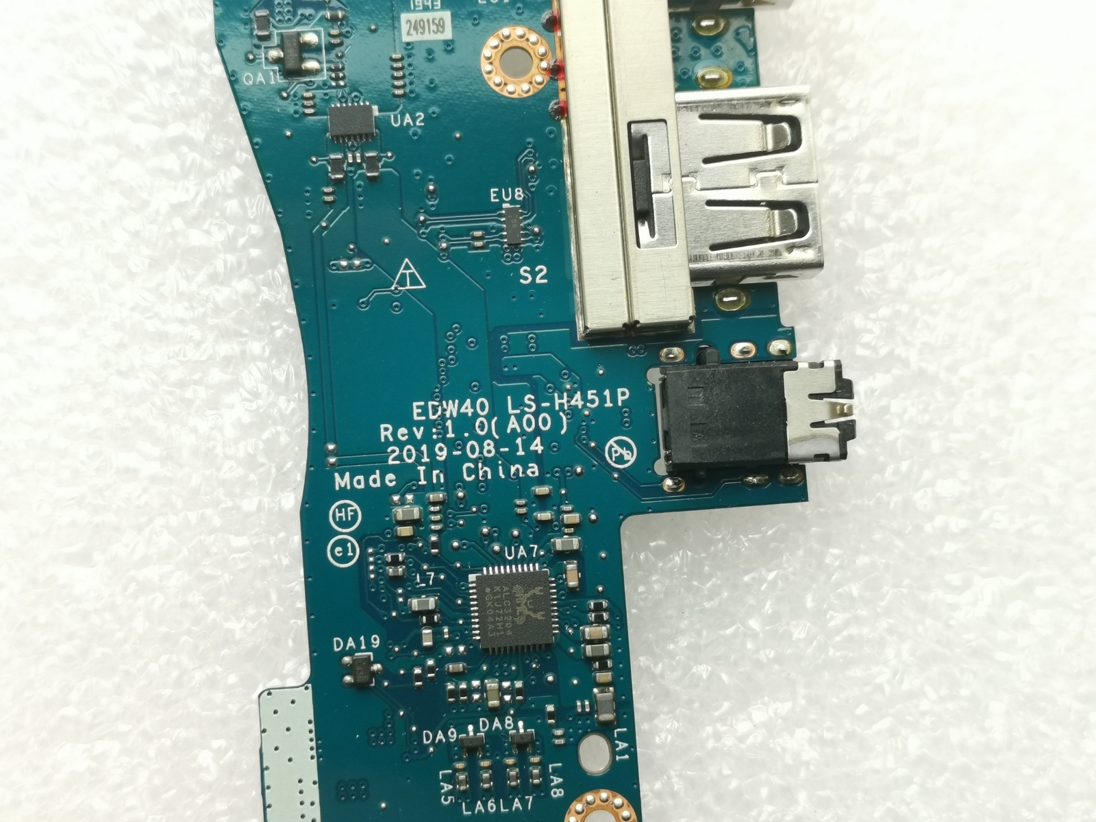 New For Dell Inspiron 7490 Usb Audio Board LS-H451P 0HT63C HT63C | eBay