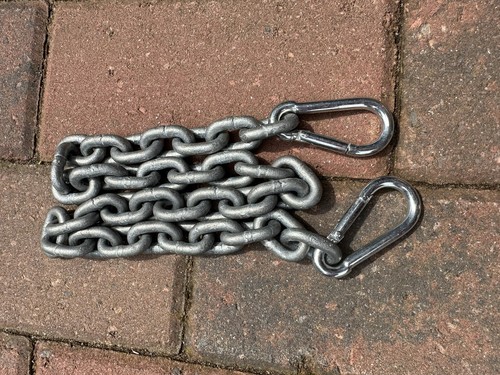 Trailer Breakaway Chain - 60cm Long 6mm galv Chain With 2 X 6mm Snap ...