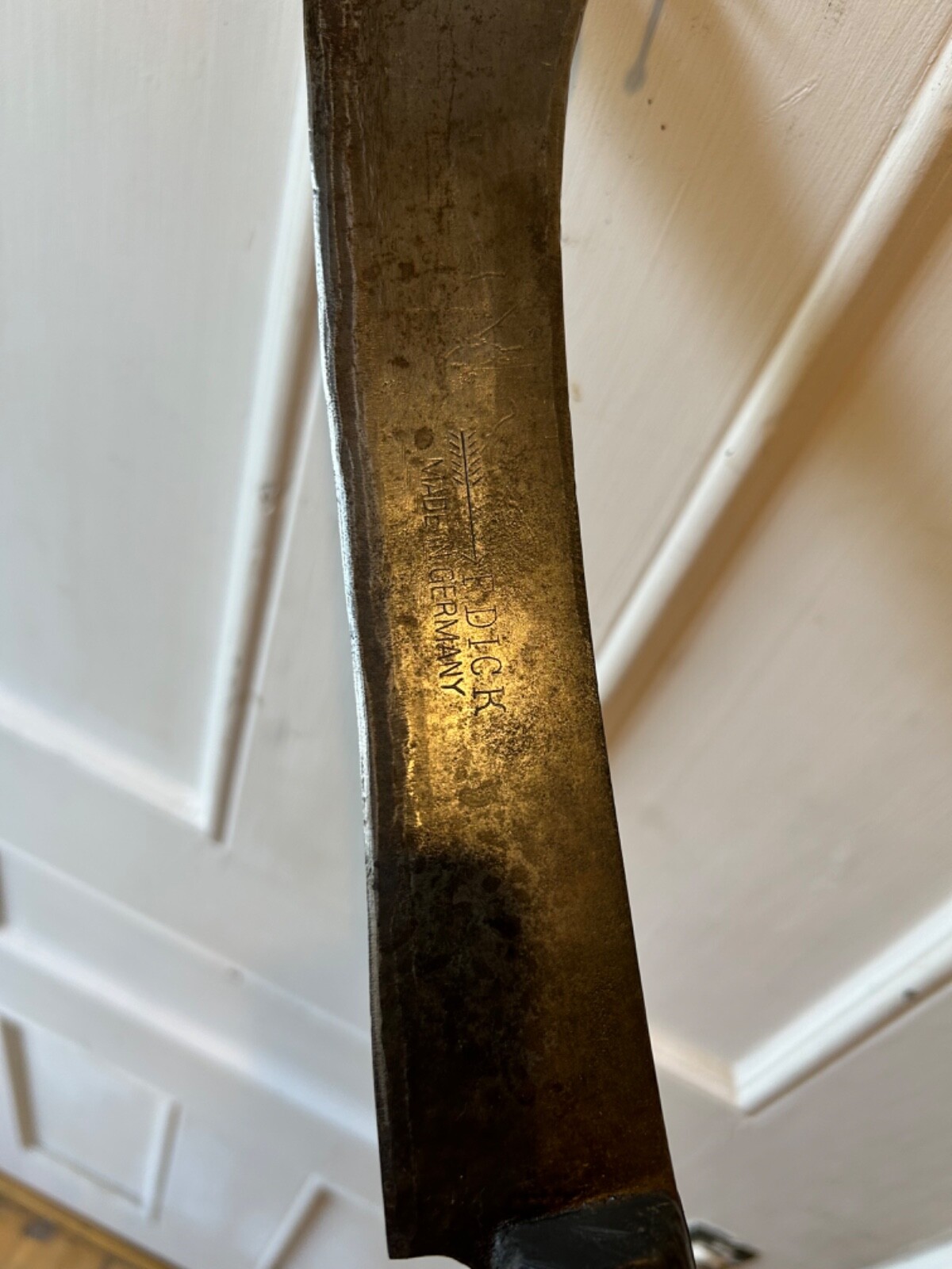 Vintage F DICK BUTCHER MEAT CLEAVER bull nose Made in Germany 18” | eBay