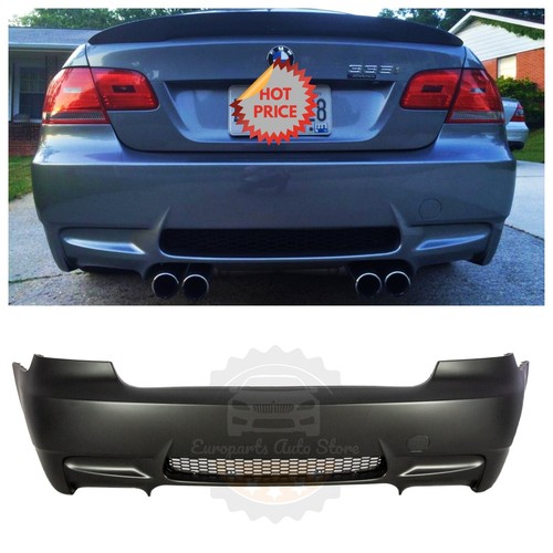BMW E92 M3 STYLE REAR BUMPER FOR 07-13 E92 2D COUPE & CONVERTIBLE QUAD ...