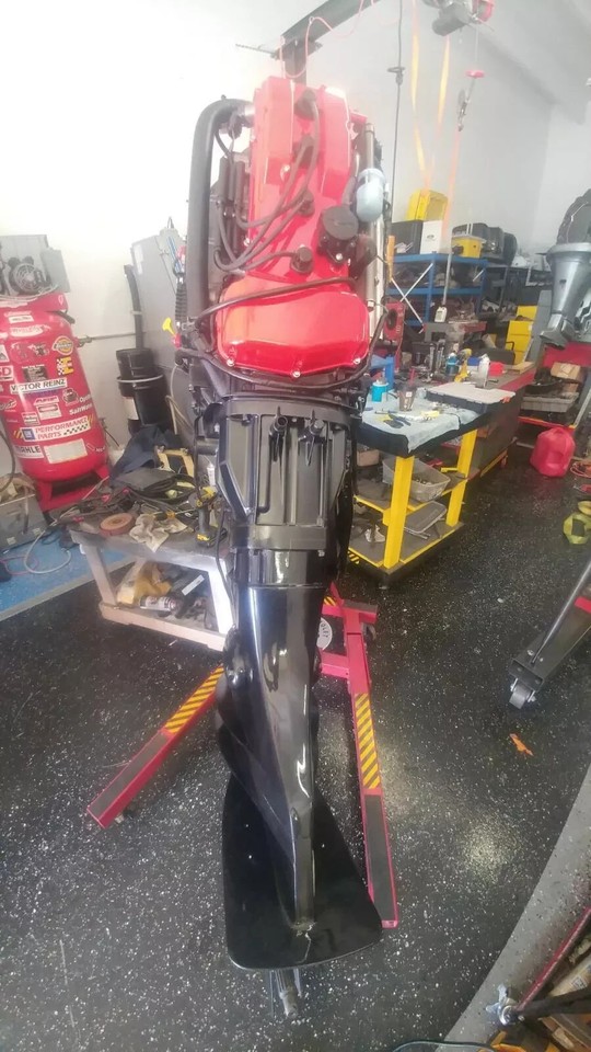 SUZUKI DF140 OUTBOARD MOTOR REBUILD COMPLETE ENGINE ROT OR CR -25" OR ...