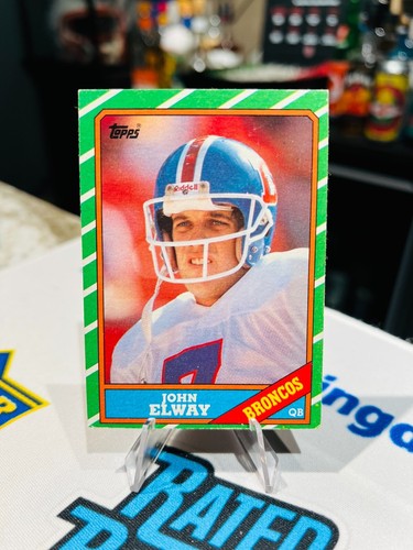 1986 Topps Football #112 John Elway HOF Denver Broncos | eBay