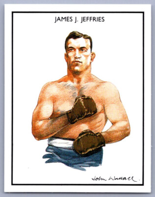 1991 Ideal Albums Boxing Greats - James J. Jeffries #13 | eBay