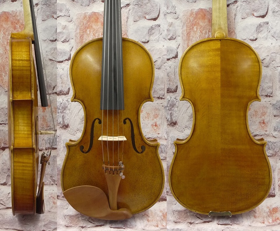 A Revolutionary 5-Strings Violin,Warm Tone.Handmade,Antique oil ...
