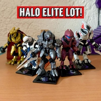 HALO MEGA CONSTRUX LOT OF CUSTOM ELITES! ARBITER ULTRA SILENT SHADOW ...
