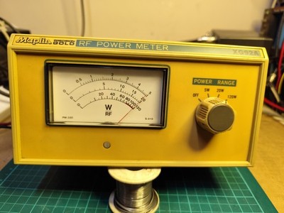 Maplin Precision Gold RF Dummy Load Power Meter XG92A used working with ...