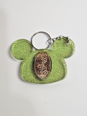 Disney Inspired Handmade Keychains With Disneyland Pressed Penny | eBay