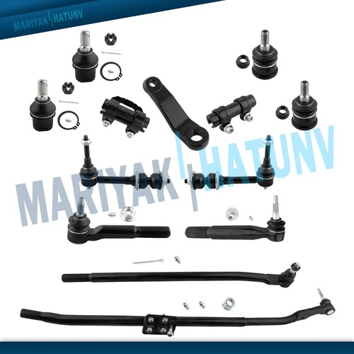 13PCS Front Suspension & Steering Kit For Dodge Ram 2500 3500 4x4 4WD ...