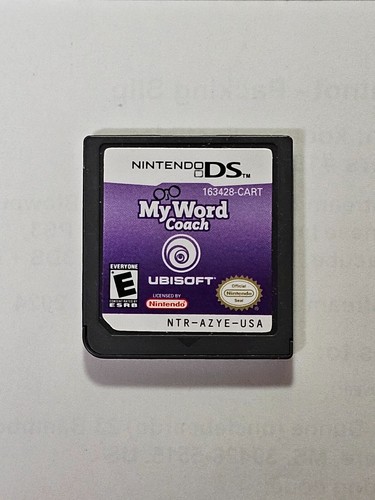 My Word Coach - Nintendo DS - Tested - Working | eBay