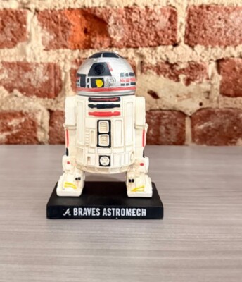 Atlanta Braves Star Wars Astromech R2D2 Bobblehead 5/7/25 | eBay