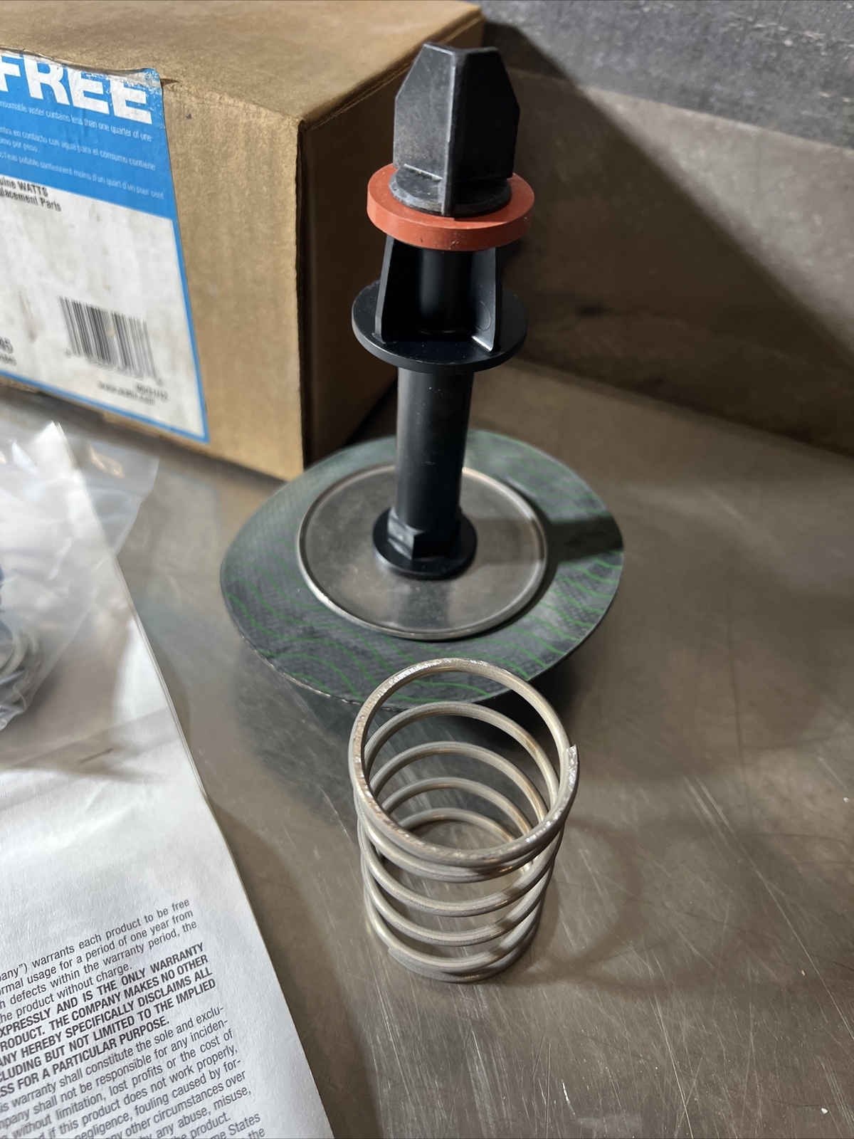 GENUINE - WATTS 0887545. RK 009M2-VT 2. Total Relief Valve Repair Kit ...