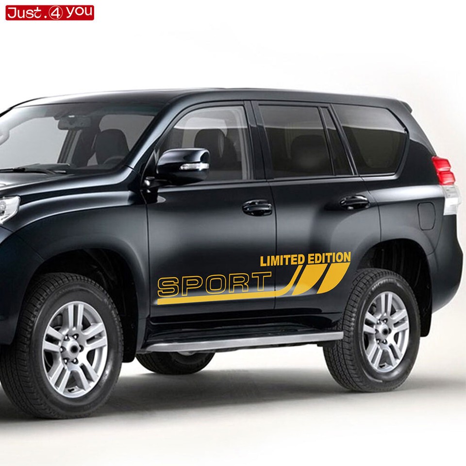 For Toyota Prado J150 2010-2023 Decor Stickers Car Body Door Side ...