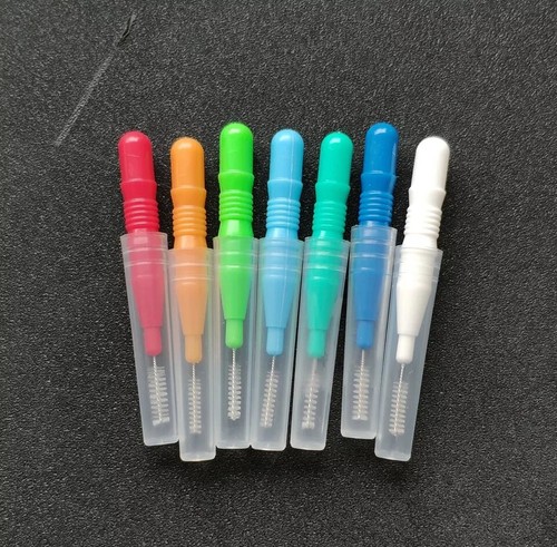 200Pcs Interdental Brush Floss Sticks Tooth Floss Head Toothpick ...