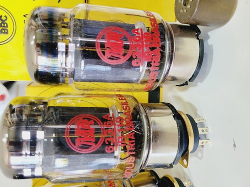 6336A GREAT PAIR BBC IVAPE 6336A Ruggedized 6AS7G 6080 VACUUM TUBES | eBay