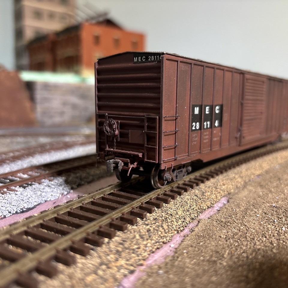 HO Scale Branchline Trains 50’ Berwick Boxcar Weathered /Patched Maine ...