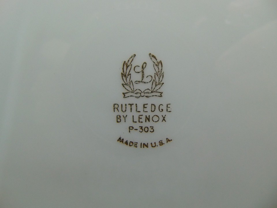 Lenox Rutledge Dinner Plate(s) Beautiful | eBay