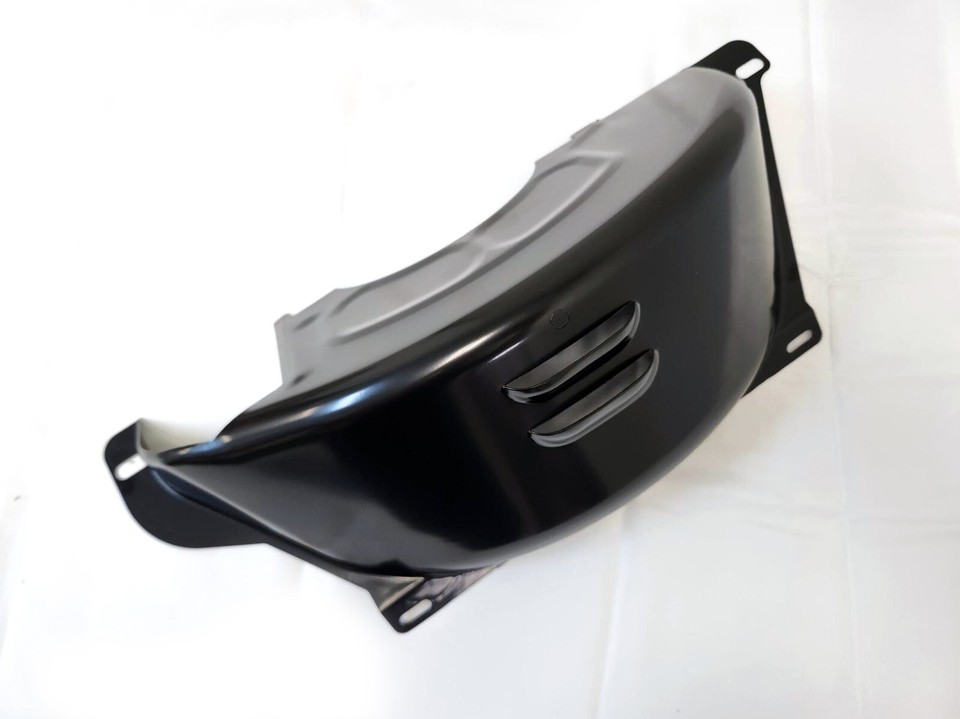 GM Chevy Flexplate Flywheel Dust Cover Turbo 350 700R4 Black Steel ...