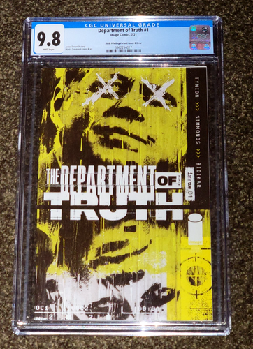 2020 DEPARTMENT OF TRUTH #1 6TH PRINTING MARTIN SIMMONDS CGC 9.8 NM/M ...