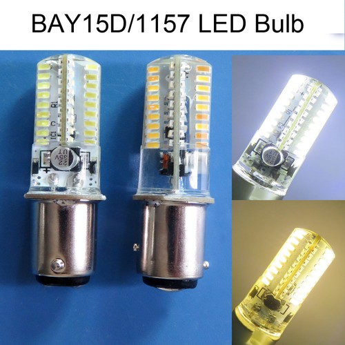 1x/10x BAY15D 1157 72-3014 LED SMD Marine lights Boat Bulb Lamp AC12V ...