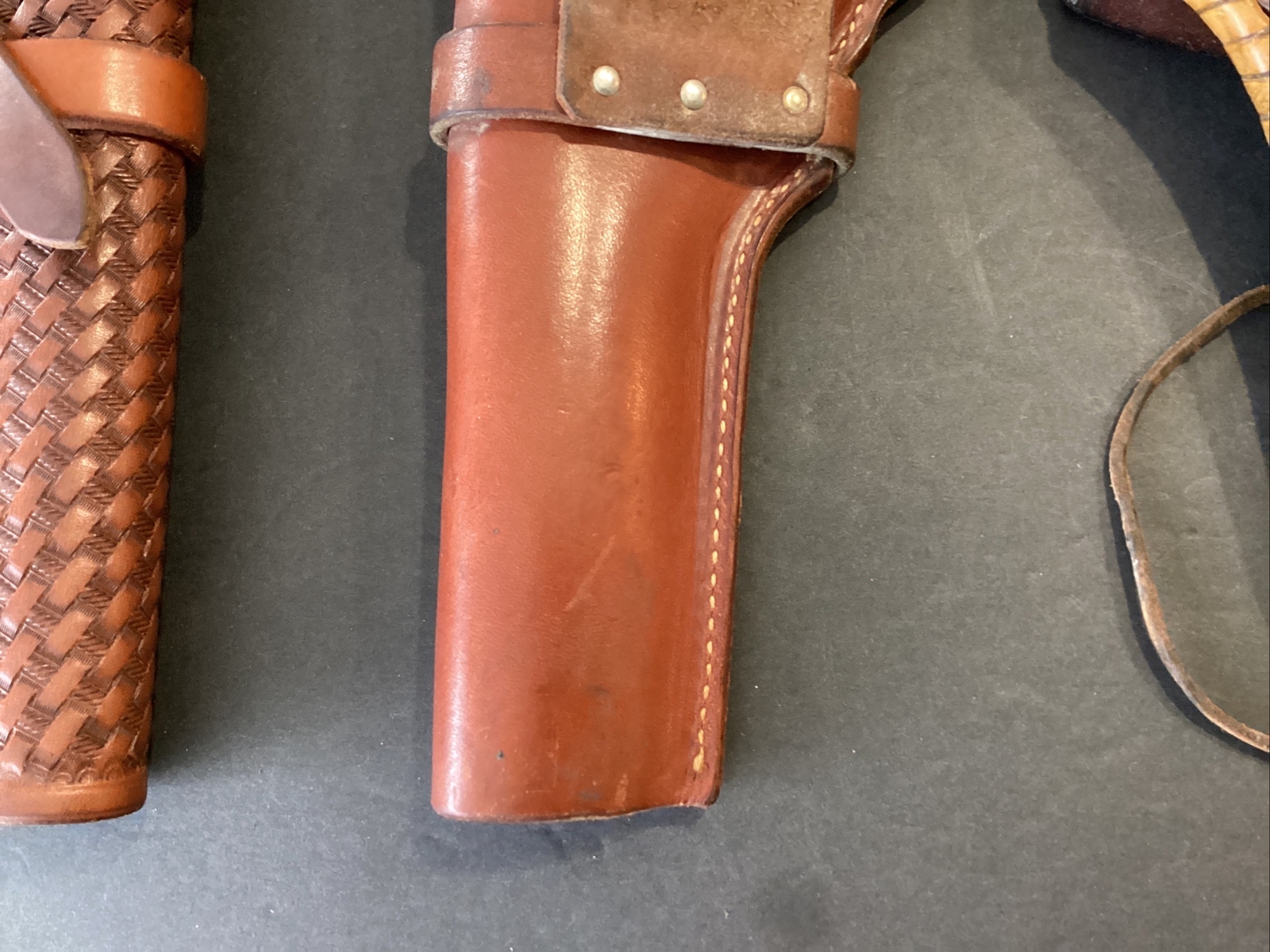 5 Leather Gun Holster Lawrence 680 505 Heiser 419 Daly & Gales 32 ...