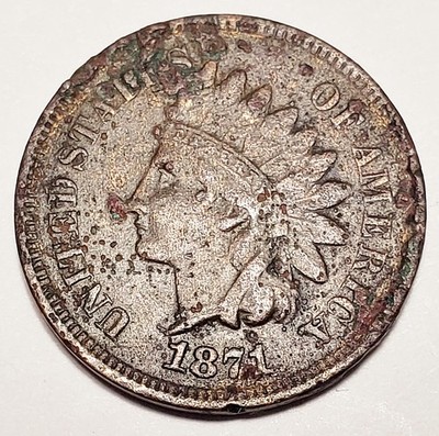 1871 P Indian Head Cent Penny *XF - EXTREMELY FINE DETAILS* | eBay