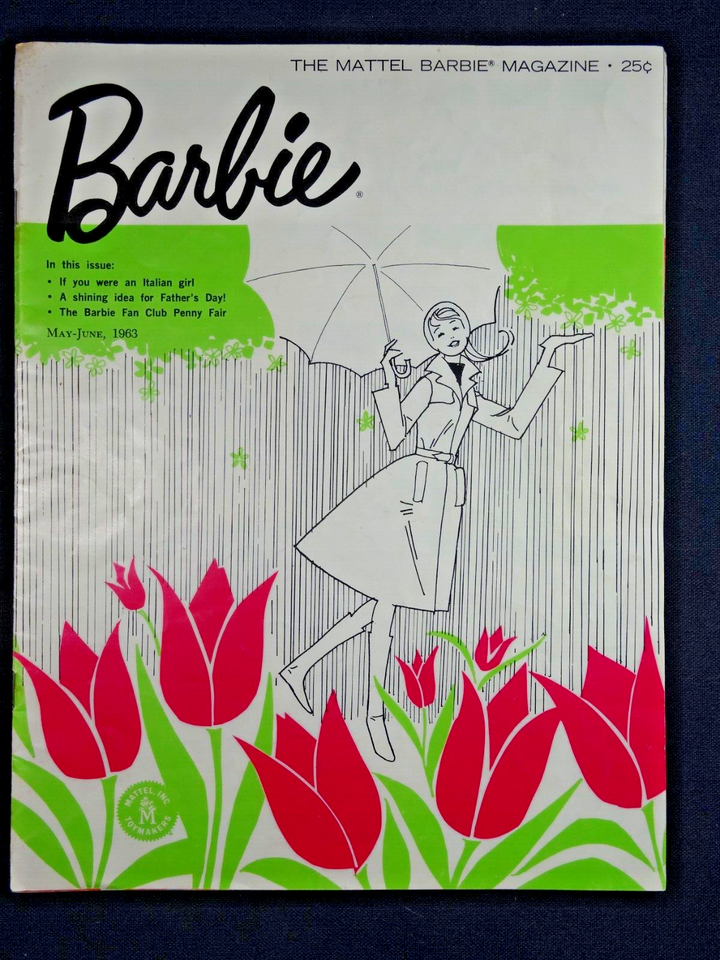 (MJS 2) Vintage The Mattel Barbie Magazine, various 1963 1964 (choose 1 ...