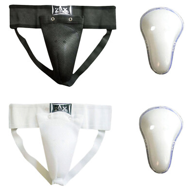 Martial Art Groin Guard Cricket Abdo Guard Jock Straps With Cup ...
