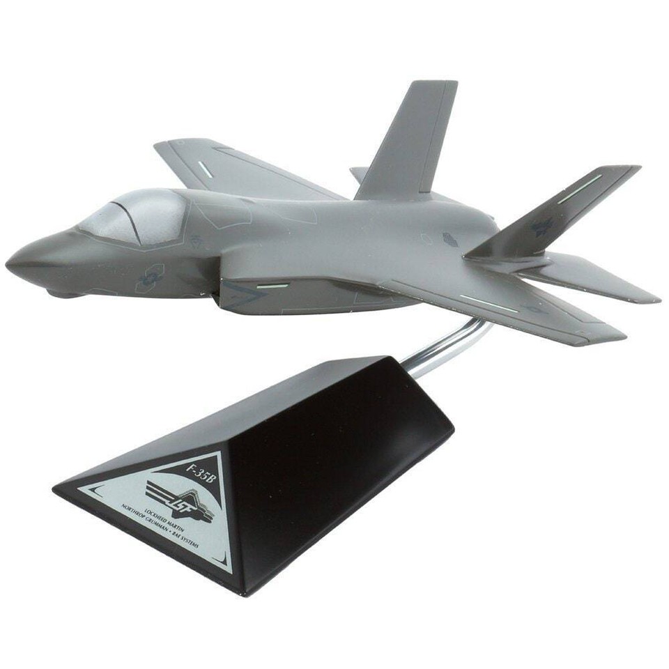 US Marines Lockheed Martin F-35B JSF STOVL Desk Display 1/72 Model XX ...