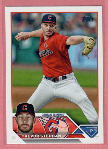 2023 Topps Update Trevor Stephan Advanced Stats #/300 Guardians SP | eBay
