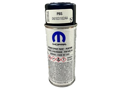 Chrysler Jeep Dodge Ram Mopar DEEP BLUE MET Lacquer Spray Paint PBS ...