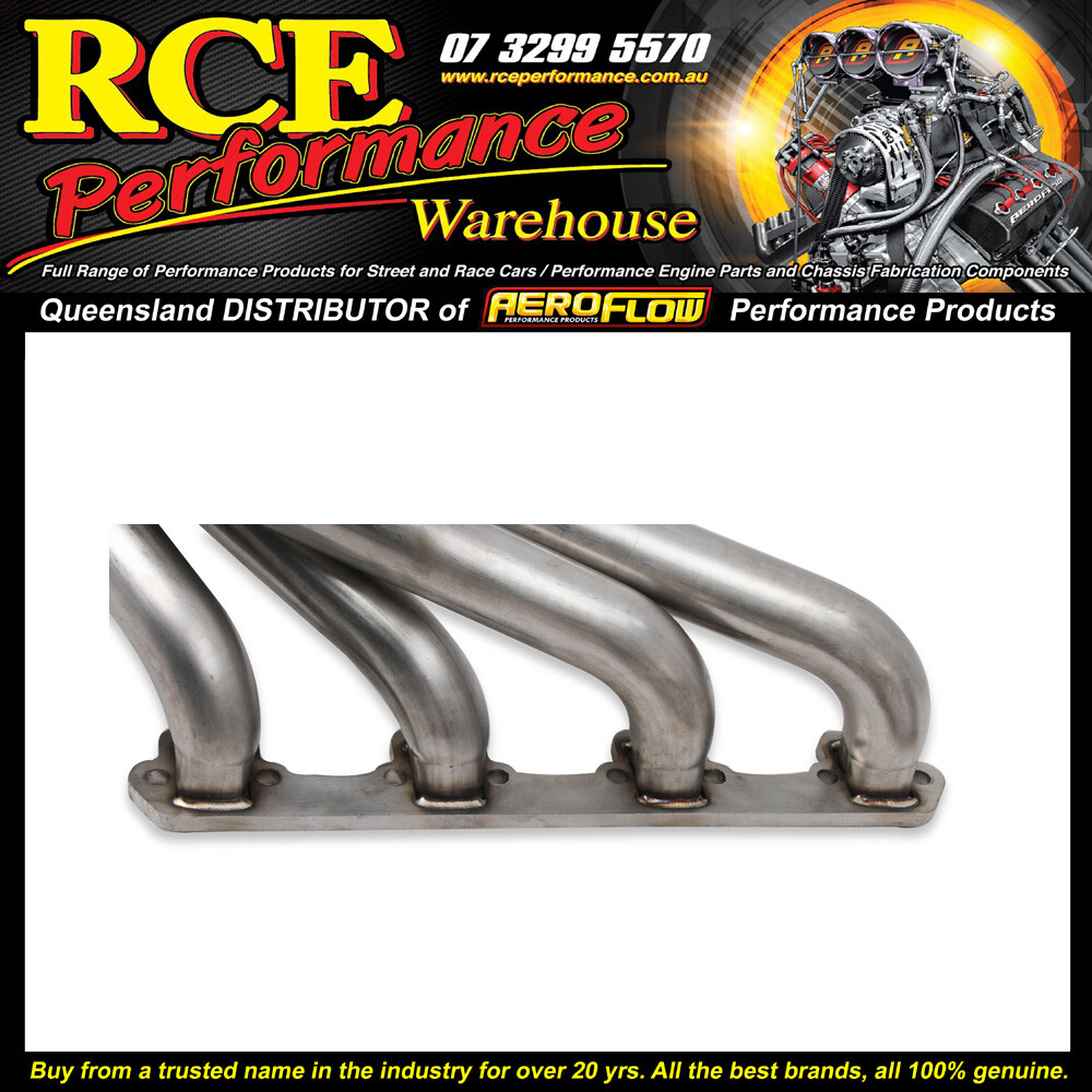 12164FLT Flowtech SBF Turbo Headers 1-3/4 304SS Natural | eBay Australia