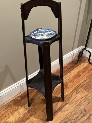 Arts & Crafts Mission Style Repurposed Smoking Stand original finish ...