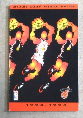 MIAMI HEAT NBA BASKETBALL MEDIA GUIDE - 1994 1995 - NEAR MINT | eBay