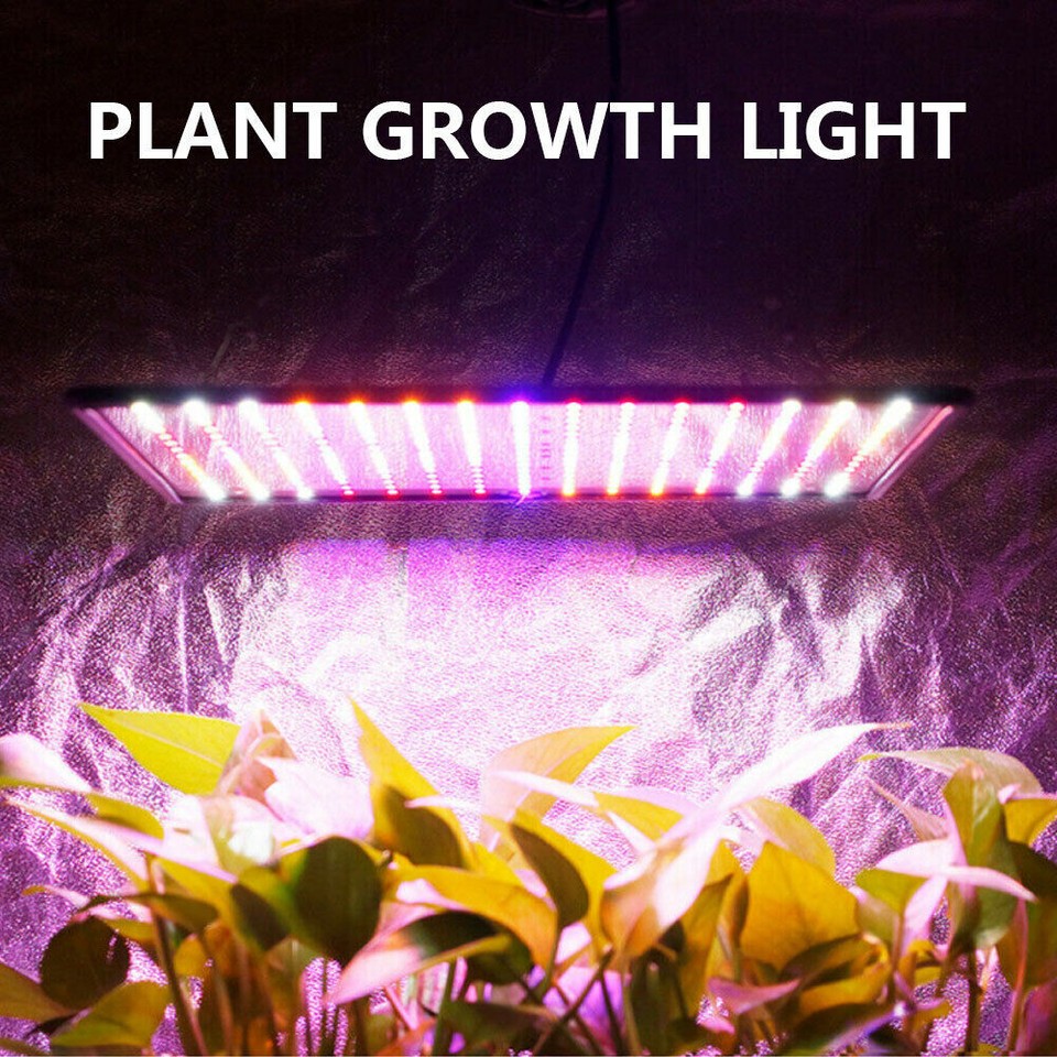 2 Pack 8500W LED Grow Light Panel Full Spectrum Lamp for Indoor Plant ...