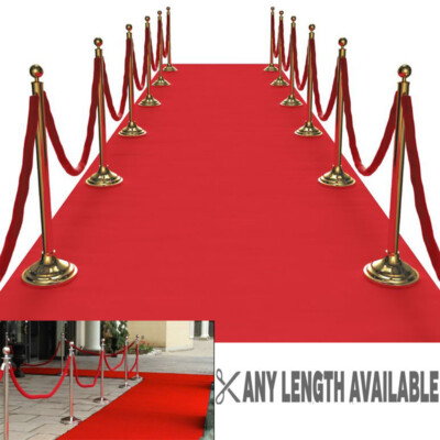 RED CARPET VIP Parties Weddings Birthdays Hollywood Long Red Runners ...
